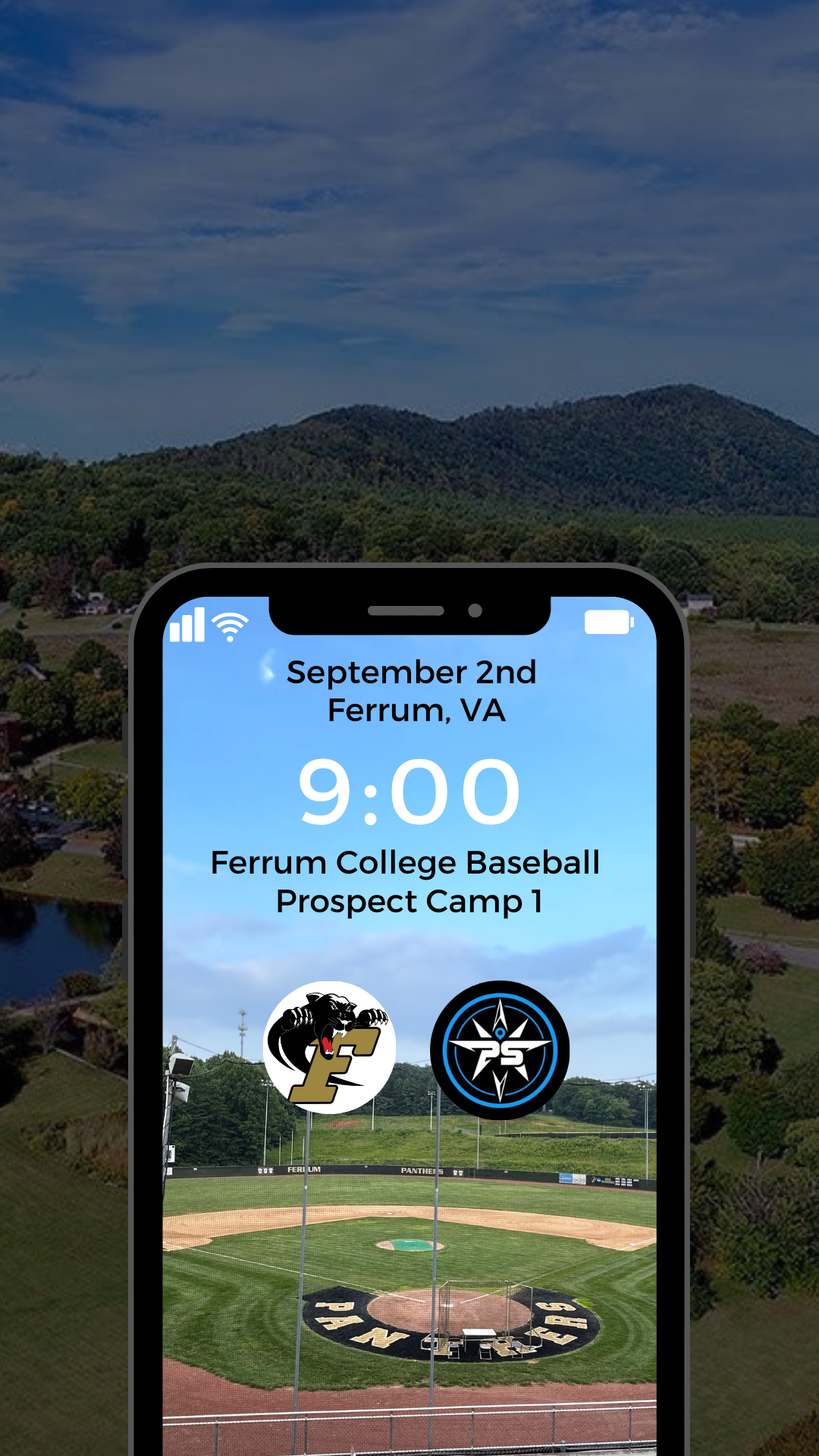 Ferrum College Baseball Fall Prospect Camp on September 2 - Register Today