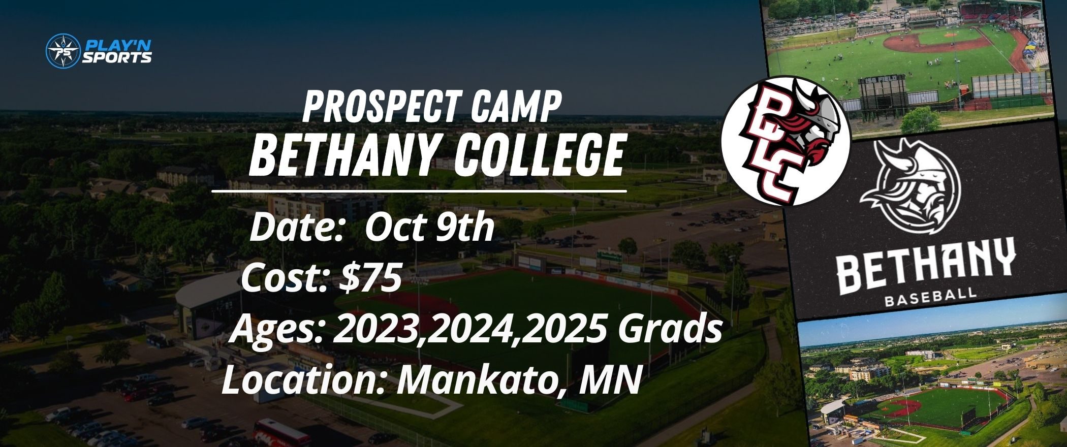Bethany Baseball Prospect Camp with Pro Style Workout and Player Evals ...