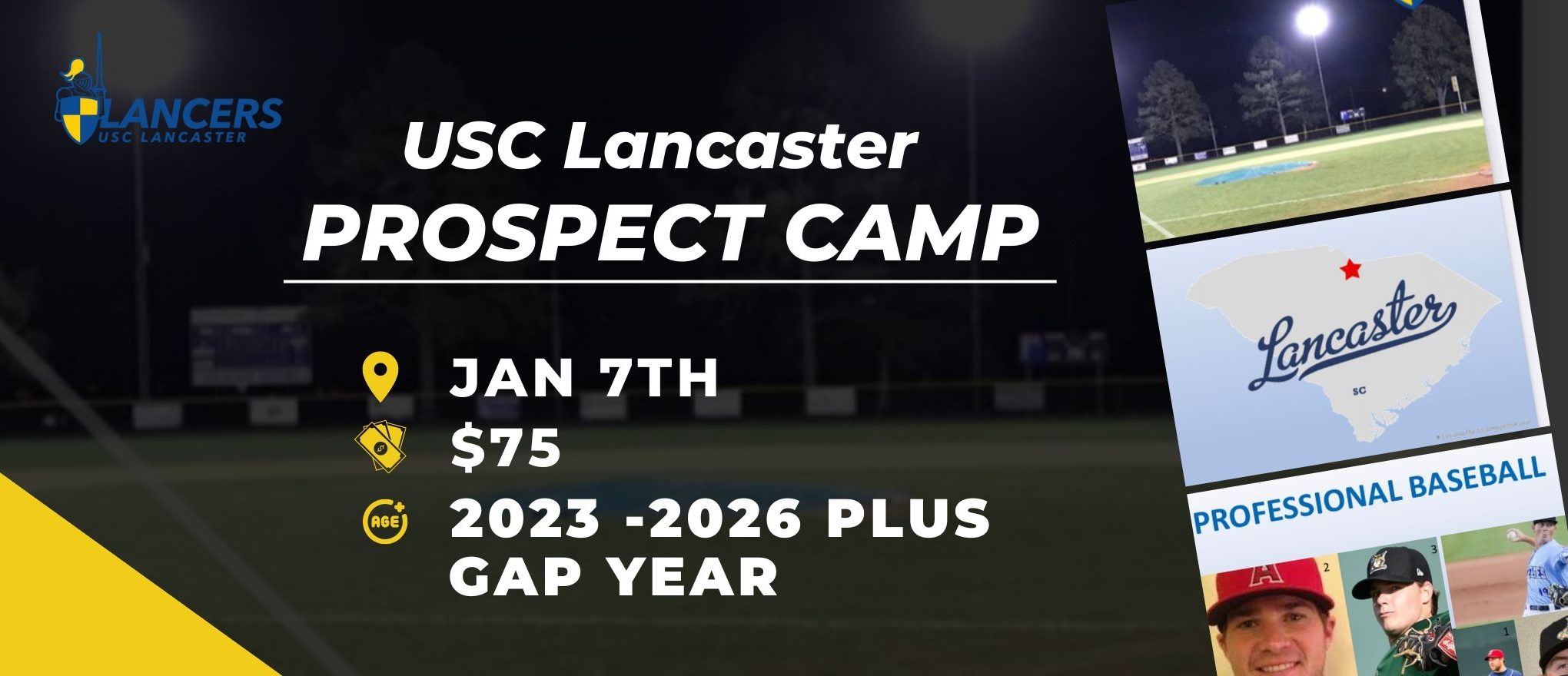 USC Lancaster Prospect Showcase Camp (2023-2026 Grads) (Blast Motion ...