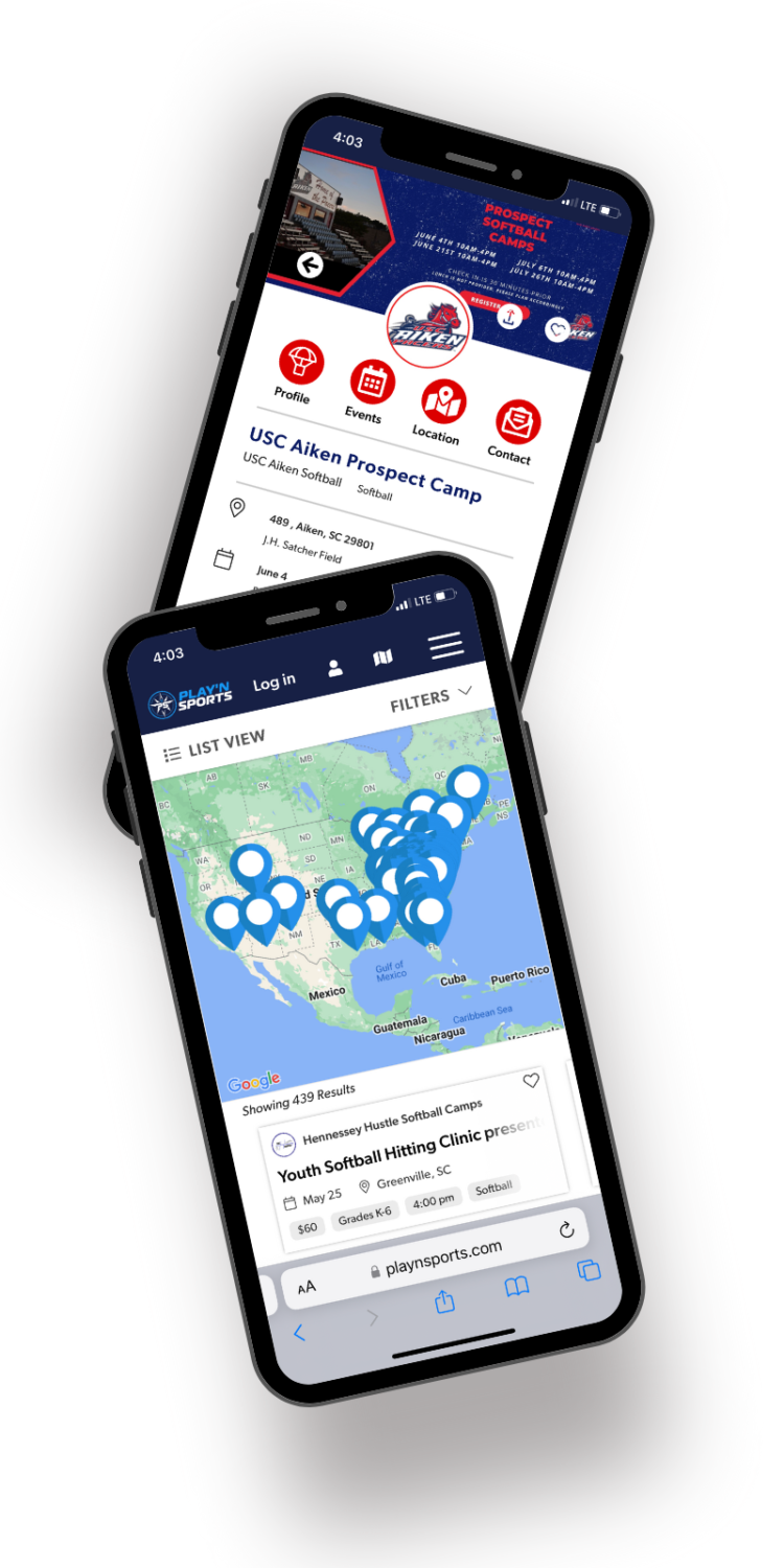 Bookings, Ticketing and Registration Software for Sports