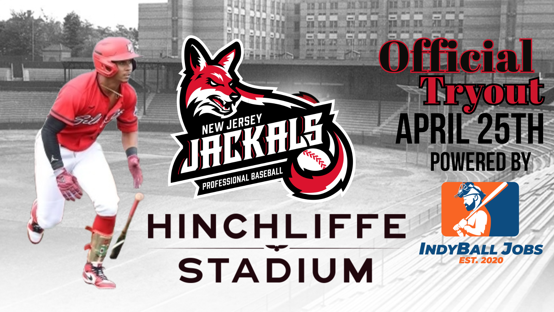 New Jersey Jackals Official Tryout Powered by IndyBall Jobs - Register Today