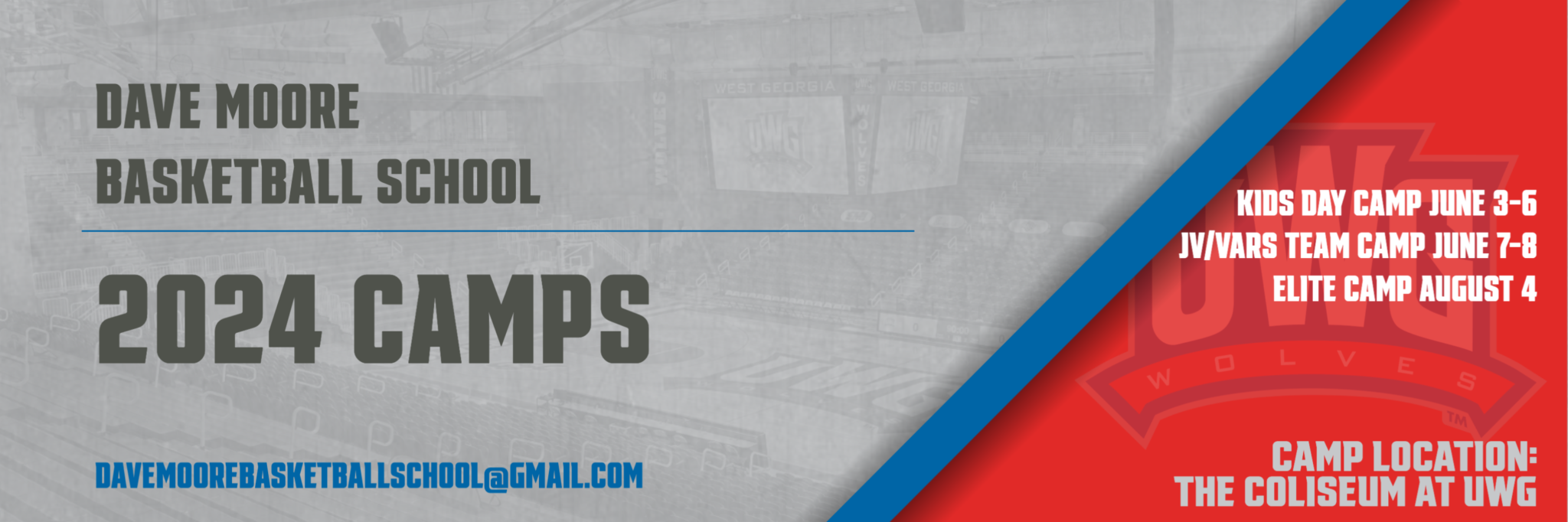 Dave Moore Basketball School at UWG - Register Today